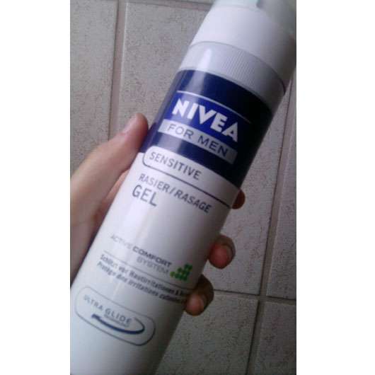 Test - Rasur - Nivea For Men Sensitive Rasiergel - Pinkmelon
