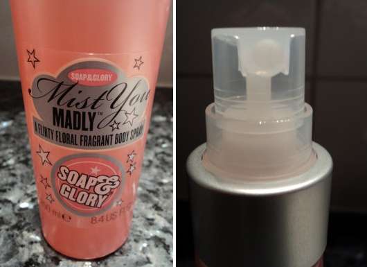 Test - Bodyspray - Soap & Glory Mist You Madly A Flirty Floral Fragnant ...
