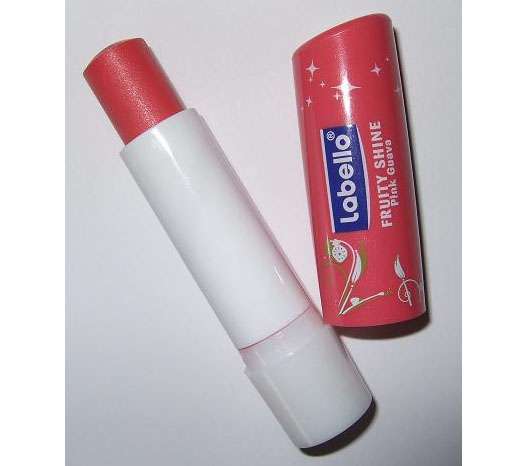 Test - Lippenpflege - Labello Fruity Shine "Pink Guava" - Pinkmelon