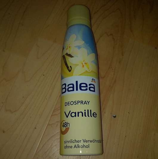 Test - Deodorant - Balea Deospray "Vanille" - Pinkmelon