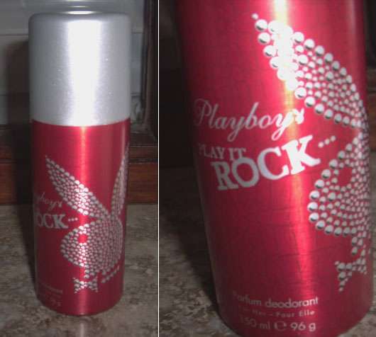 Test - Deodorant - Playboy Play It Rock Parfum Deodorant - Pinkmelon
