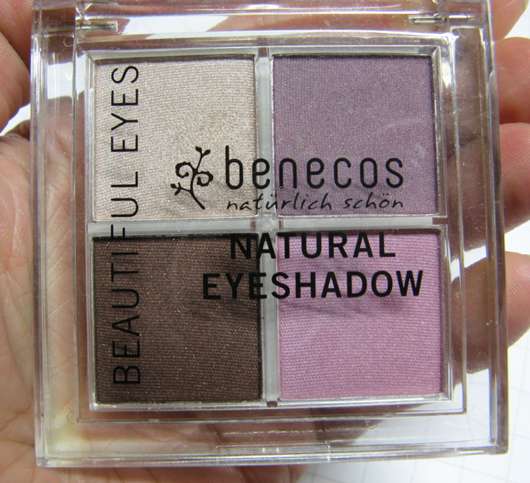 Test - Eyeshadow - benecos Natural Eyeshadow Quattro, Farbe: 001 ...