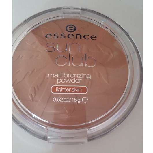 Test - Bronzer - essence sun club matt bronzing powder, Farbe: 01 ...
