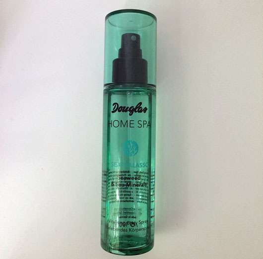 Test - Bodyspray - Douglas Home Spa Seathalasso Seaweed & Sea Minerals ...