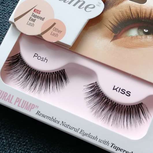 Test - für die Augen - KISS True Volume Lash, Design: Posh - Pinkmelon
